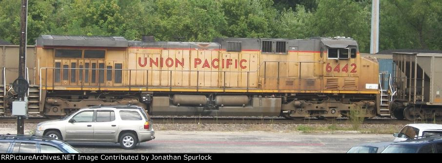 UP 6442, engineer's side